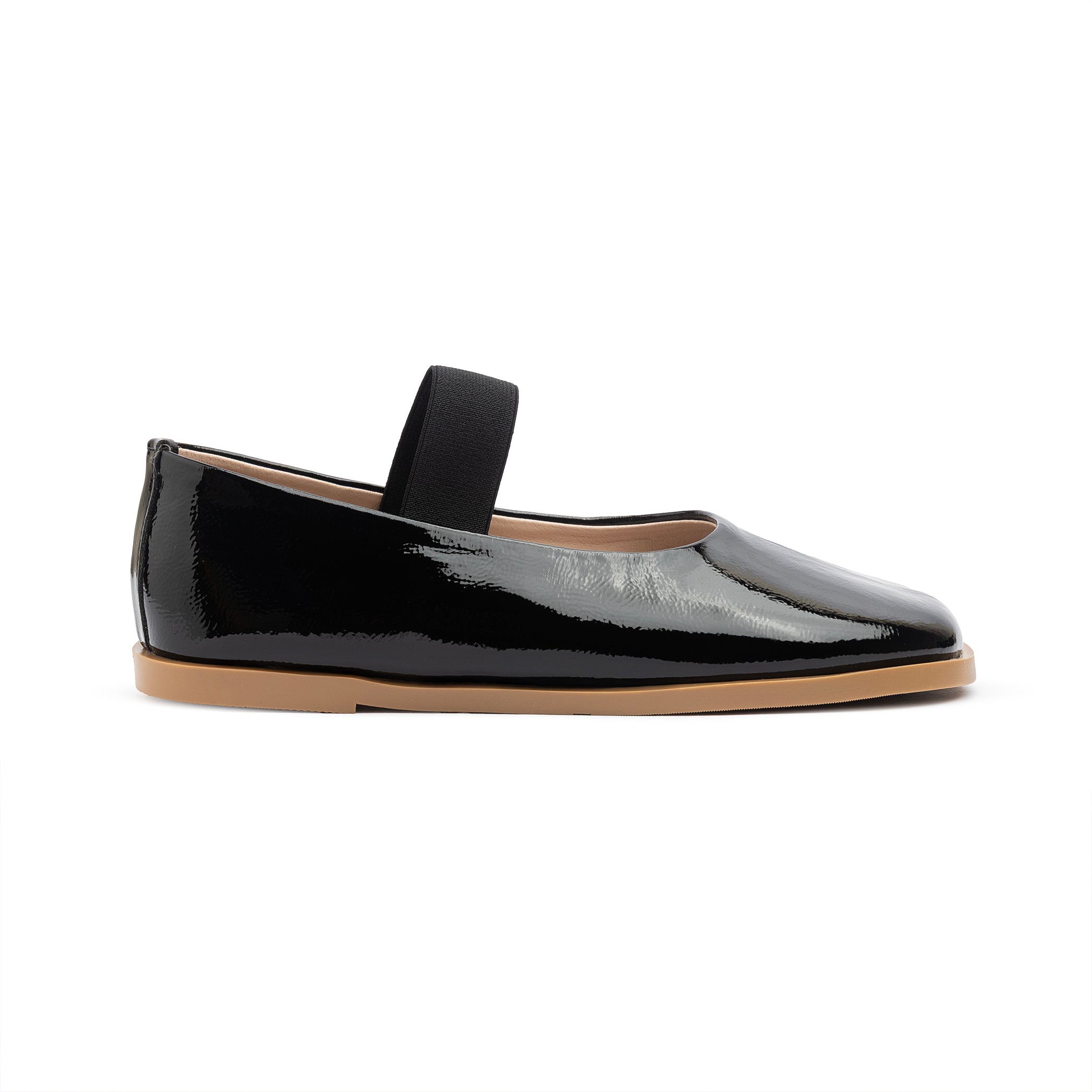 Basic Mary Jane Flats Glazed Leather – TGS Worldwide