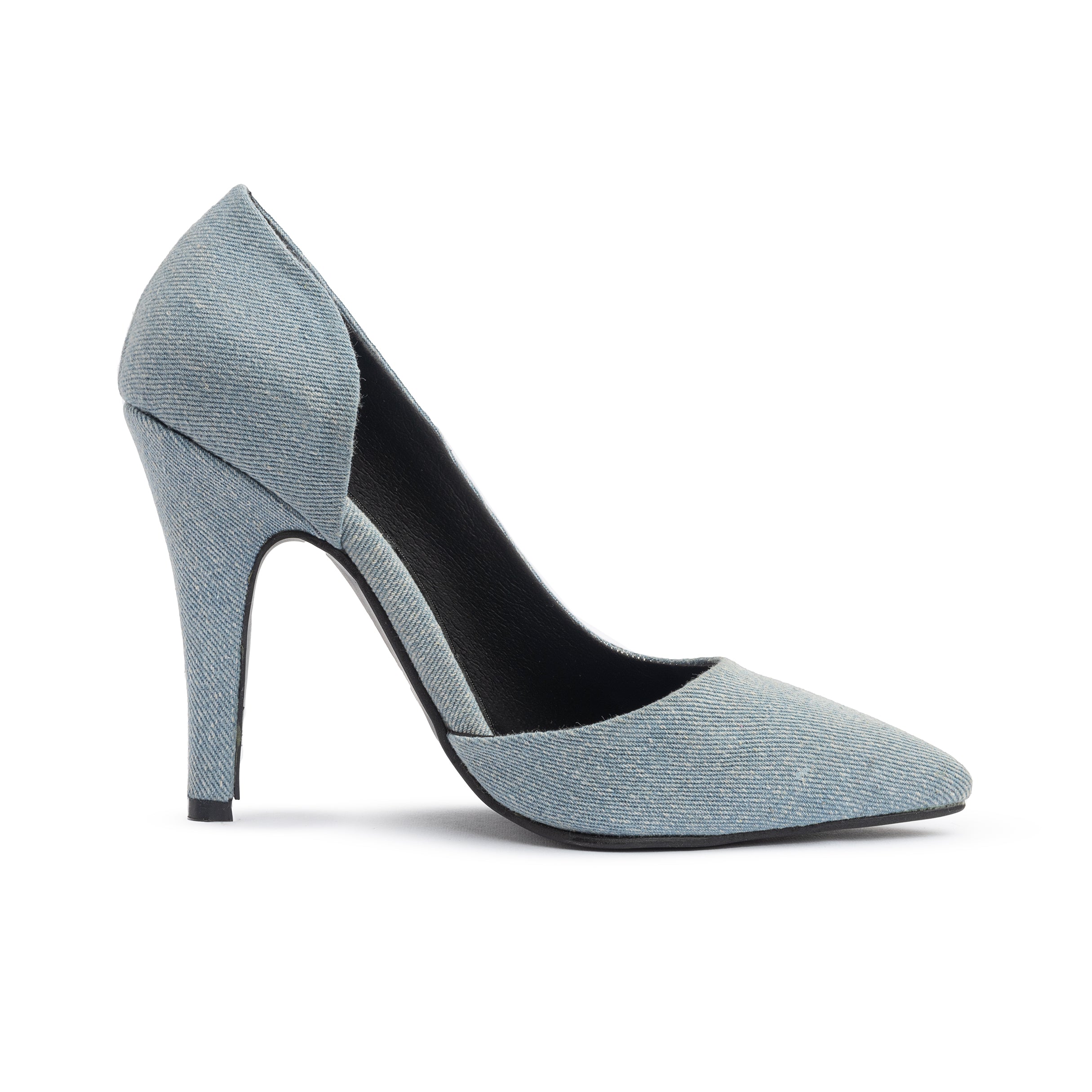 Open Side Pumps Denim – TGS Worldwide