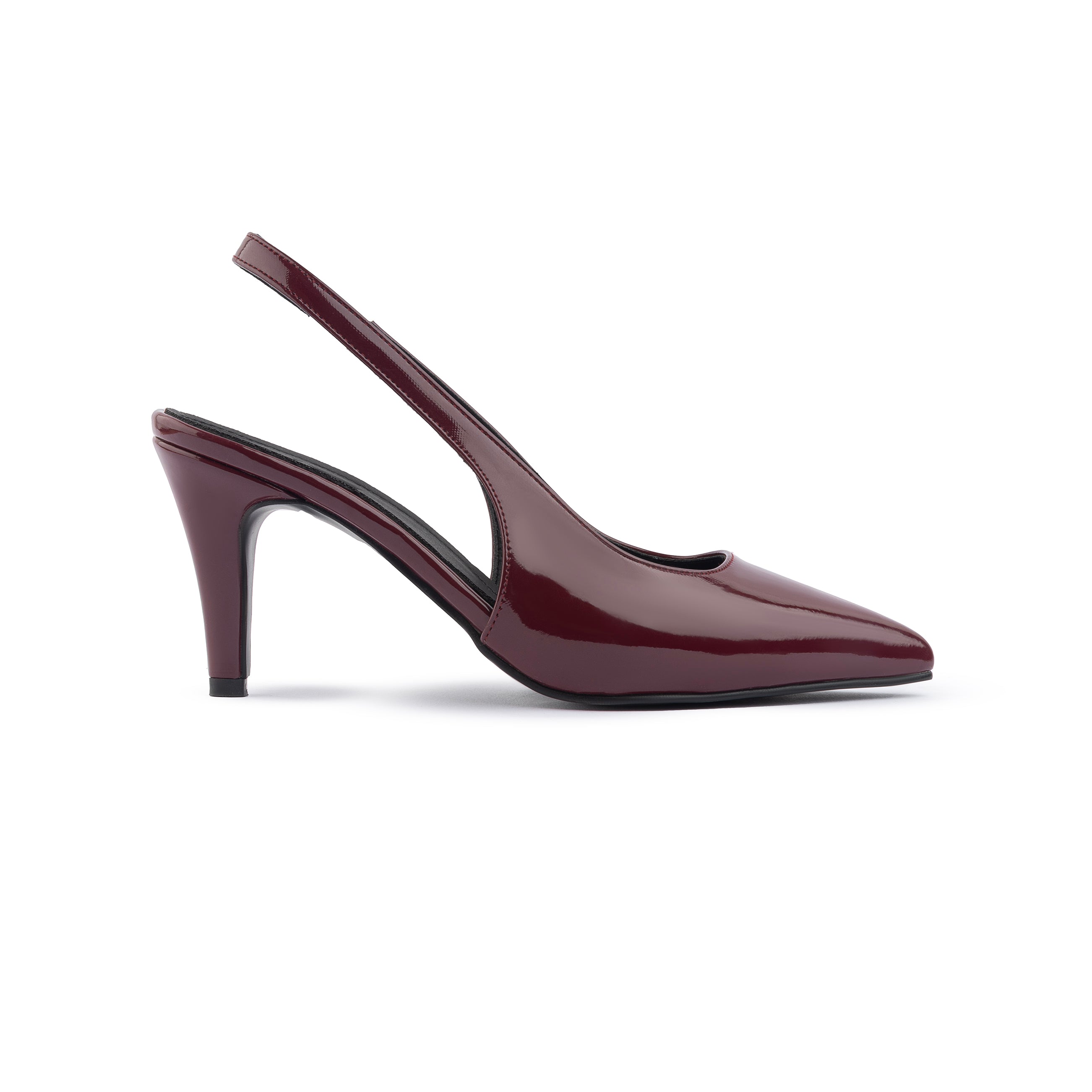 Stiletto Pointy Slingback Vernis – TGS Worldwide