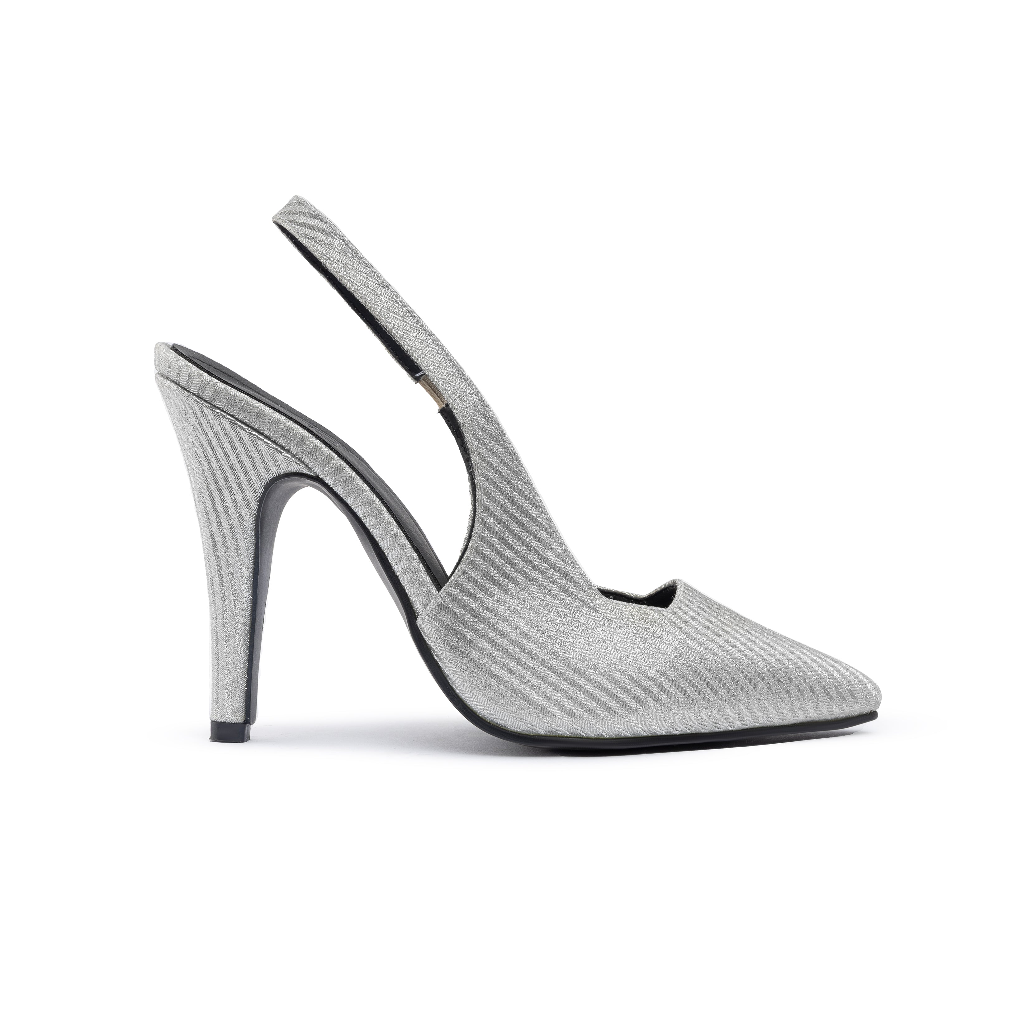 High Stiletto Pointy Slingback Shimmery – TGS Worldwide