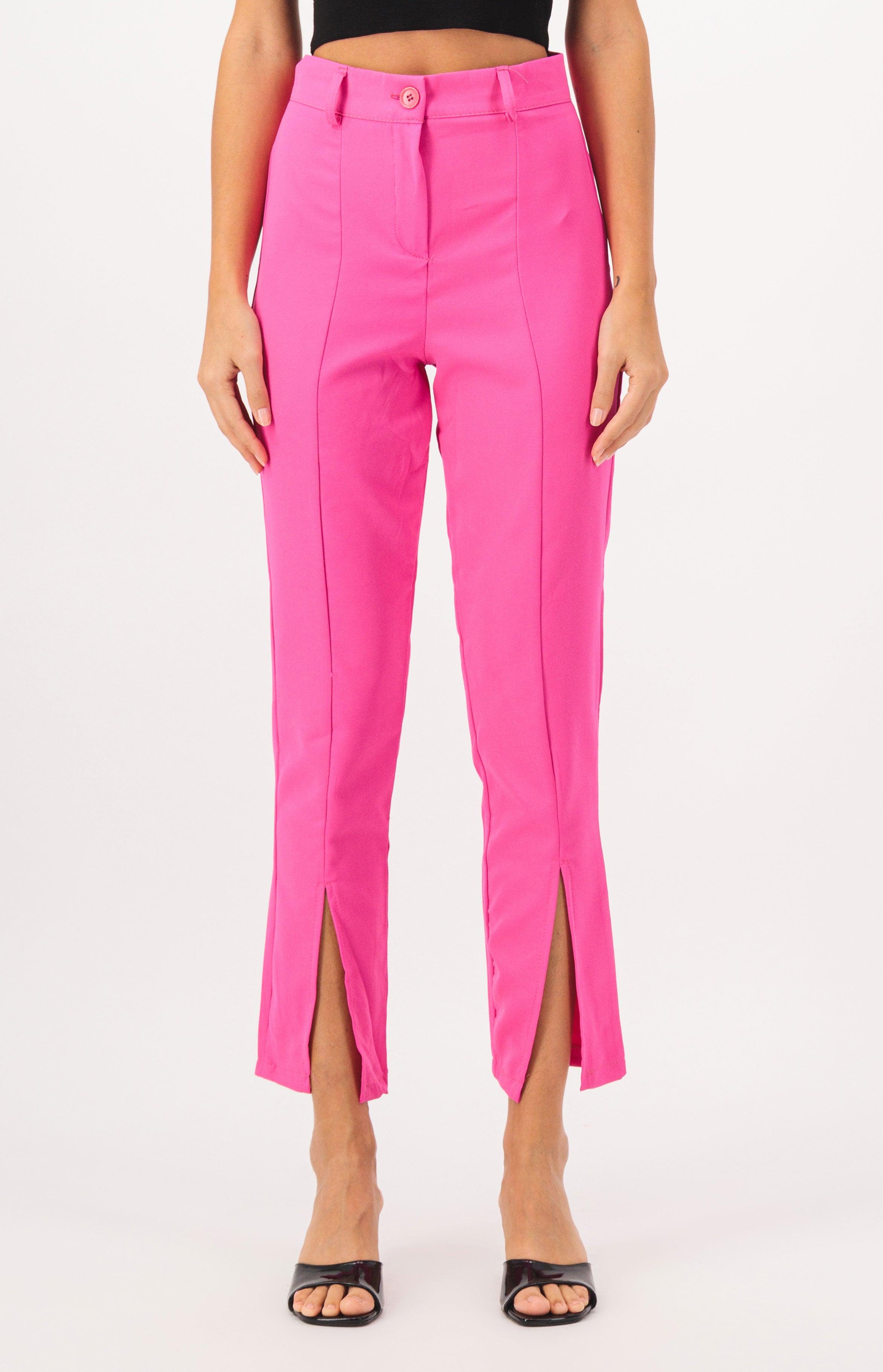 High Waist Button Slit Pants – TGS Worldwide
